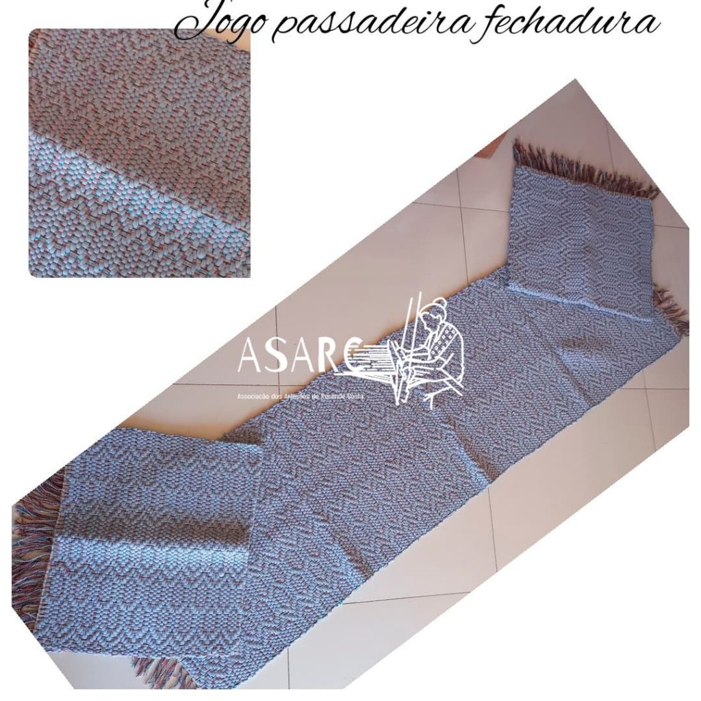 Jogo passadeira fechadura 3pçs - Asarc - Associação dos Artesãos de ...